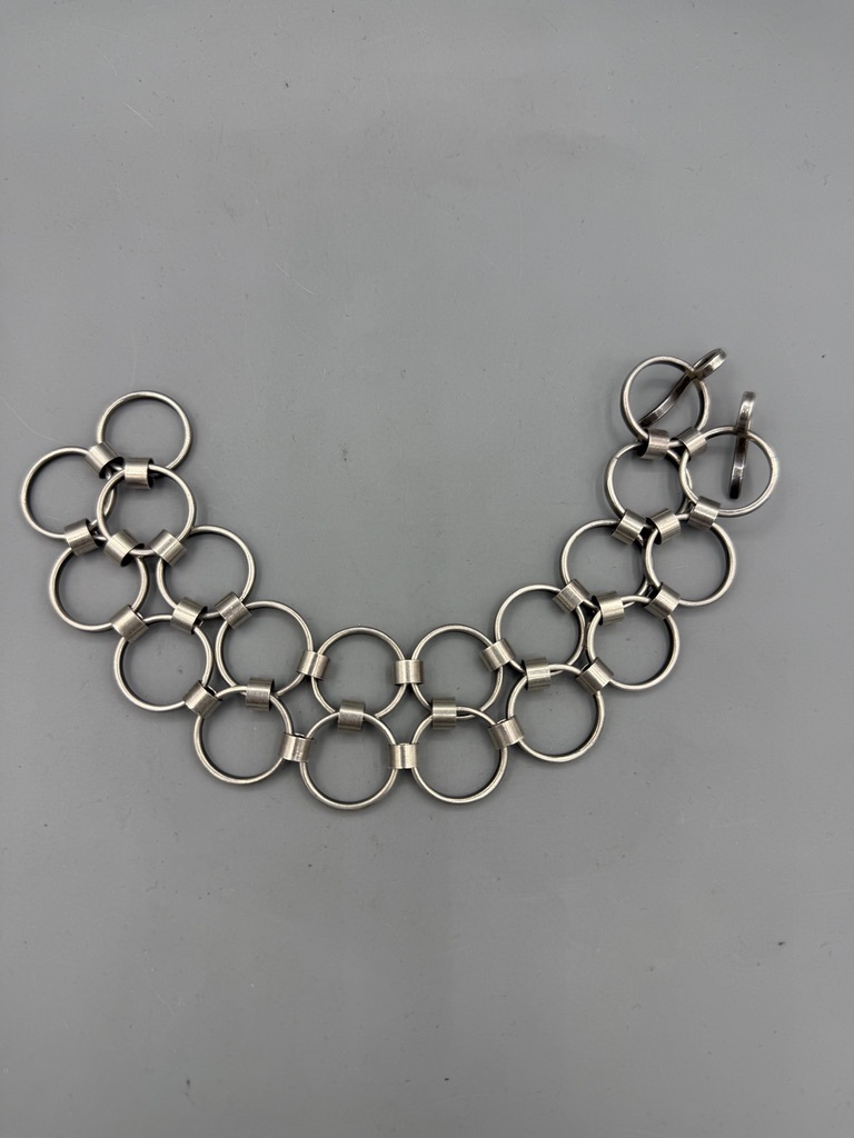 Kaija Aarikka 1966, Vintage rannekoru, Hopeaa | GalleryTarvainen